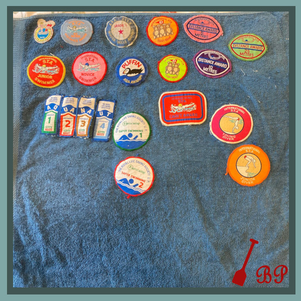 Let’s look at my swimming badges – Bumblebee Paddles